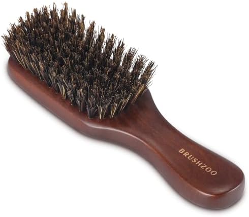 Amazon.com : O BRUSHZOO Beard Brush for Men Smooths Softens Beard and ...