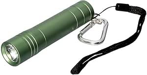 Amazon.co.jp: エルパ (ELPA) LEDカラー懐中電灯 防水 100ルーメン 連続点灯約15時間 グリーン DOP-EP302 : スポーツ＆アウトドア