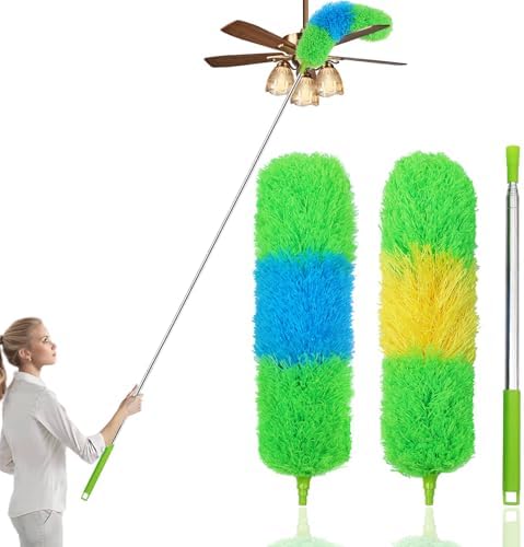 Amazon.com: Microfiber Duster with Extension Pole(Stainless Steel) 30 ...