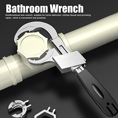 Universal Adjustable Double-Ended Wrench, Multifunctional Bathroom ...