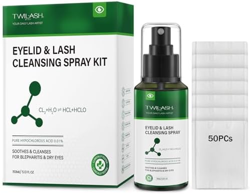 Amazon.com: PURE & CLEAN Daily Lid Cleanse and Lid Prep .01% ...