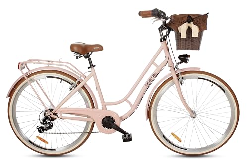 Citybike Damen 26 Zoll Mit Korb Goetze Style 28 Zoll Retro