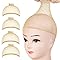 Amazon.com: FANDAMEI Wig Cap, 4PCS Light Brown Mesh Wig Cap Net, Closed ...