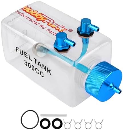 Amazon.com: HobbyPark RC Gas Fuel Tanks Fuel Bottle for RC Gasoline ...