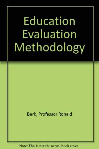 Amazon.com: Education Evaluation Methodology: 9780801825187: Berk ...