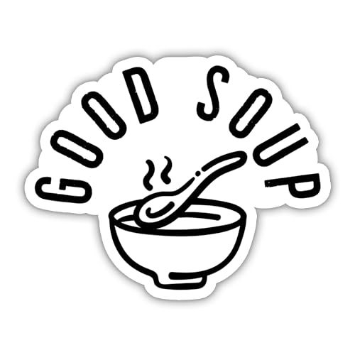 Amazon.com: Good Soup Sticker, Soup Sticker, Food Sticker, Cute Sticker ...