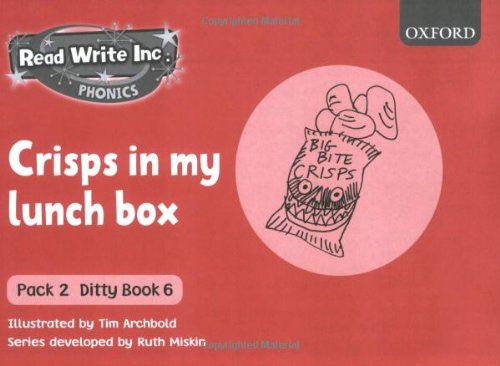 Read Write Inc. Phonics: Ditty Books Pack Two: Pack of 5 Books 6 - 10 ...