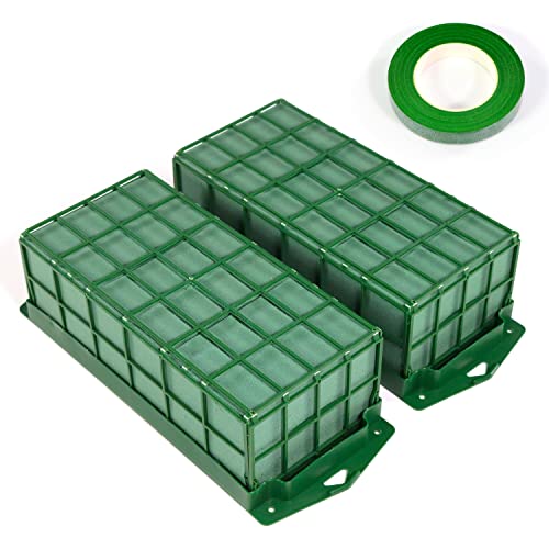 WHIGNOU Floral Foam Cages 2 Pack – Reusable, Rectangular and ...