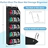 Amazon.com: AROUY Hat Rack for Door-Hat Organizer for Baseball Caps ...