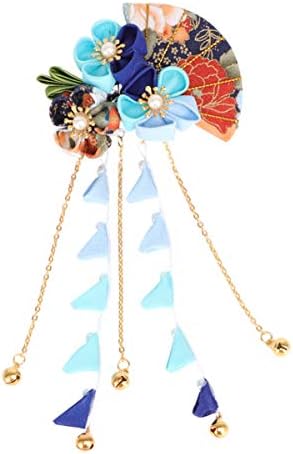 Amazon.com : FRCOLOR Japanese Hair Clips For Women Girls Bridal Kimono ...