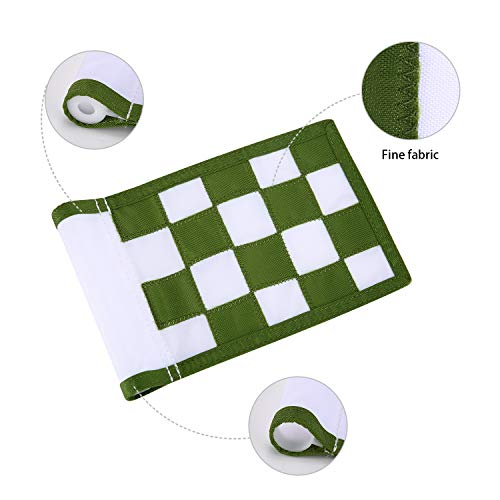 Snapklik.com : Golf Flag,Green Golf Flags,Solid Nylon And Checkered ...
