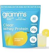 Amazon.com: GRAMMS Clear Protein Powder 20G Protein for Women & Men ...