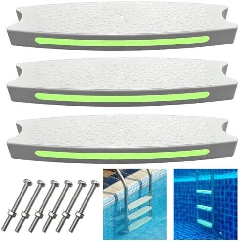 Amazon.com : Pool Ladder Steps Replacement, 18" Universal Heavy Duty ...