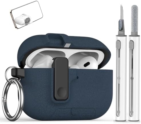 JIEYOUTA Funda para Airpods Pro 3, con Bloqueo Seguro y Soporte para ...