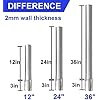 Amazon.com : GRELWT 2 Pack 2-3/8" OD Metal Post Extender, 24" Fence ...