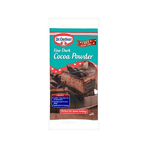 Amazon.com : Dr Oetker Cocoa Powder Sachets 3 x 25g - Pack of 6 ...