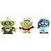 Amazon.com: Pixar Alien Remix Carl Fredricksen, Forky and Sadness 3 ...
