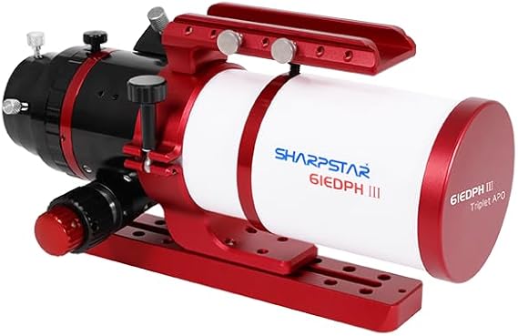 Amazon.com : Sharpstar 61EDPH III,61mm,360mm Focal Length,2 ED Glass,Triplet Air-Spaced for ...