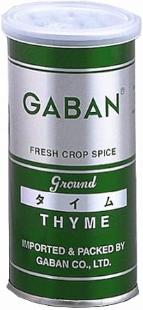 Amazon | GABAN(ギャバン) タイム パウダー 60g | GABAN(ギャバン) | スパイス・ハーブ 通販