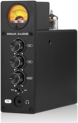 Douk Audio P6 HiFi Bluetooth JAN5654 Valve Tube Preamp Stereo Audio ...