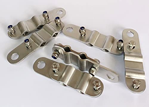 SS Cable Ladder Cable Clamps (6 Set) : Amazon.in: Home Improvement