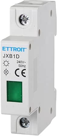 Modular Indicator Light, 220 V for Single Phase, Occupies 1 DIN Module ...