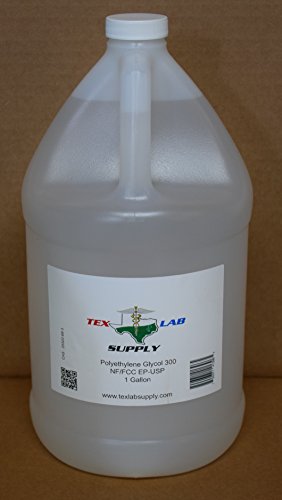 Polyethylene Glycol 300 (PEG 300) NF-FCC/EP-USP - 1 Gallon - Qty. 4 ...