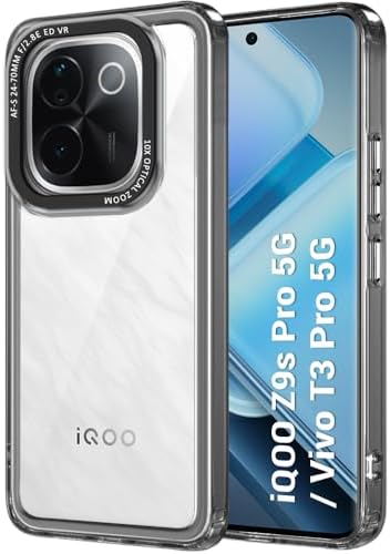 TheGiftKart Hybrid Shockproof Back Cover Case for iQOO Z9s Pro 5G ...