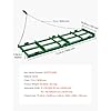 Amazon.com : VEVOR Drag Harrow, 6 ft Heavy Duty Tow Behind Drag Harrow ...