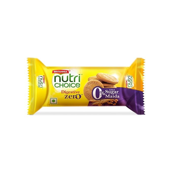 NutriChoice Britannia Digestive High Fibre biscuits with zero maida ...
