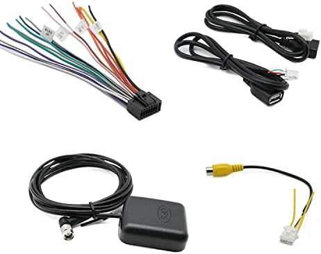 Android Car Stereo Radio Wiring Harness Kit with 16 Pin ISO Radio ...