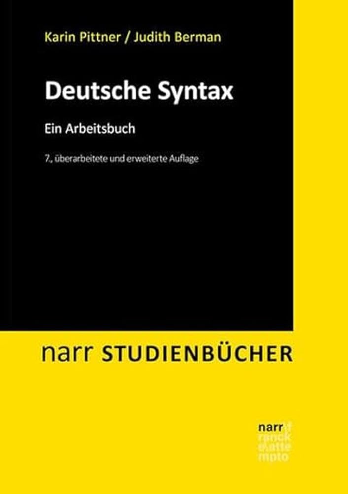 Amazon.com: Deutsche Syntax: 9783823384113: Books