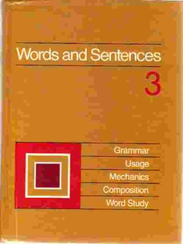 Words and Sentences: Book 3: unknown author: 9780663374236: Amazon.com ...