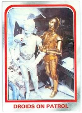 Star Wars Empire Strikes Back trading card 1980 Topps #15 C3PO Droids ...