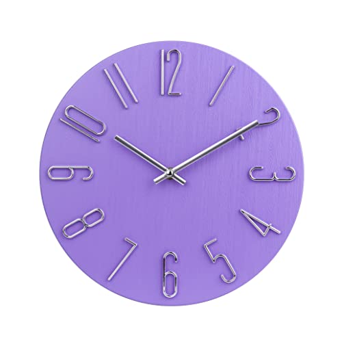 Purple Wall Clock – The 16 best products compared - textspace.net
