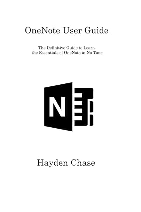 Amazon | OneNote User Guide: The Definitive Guide to Learn the ...