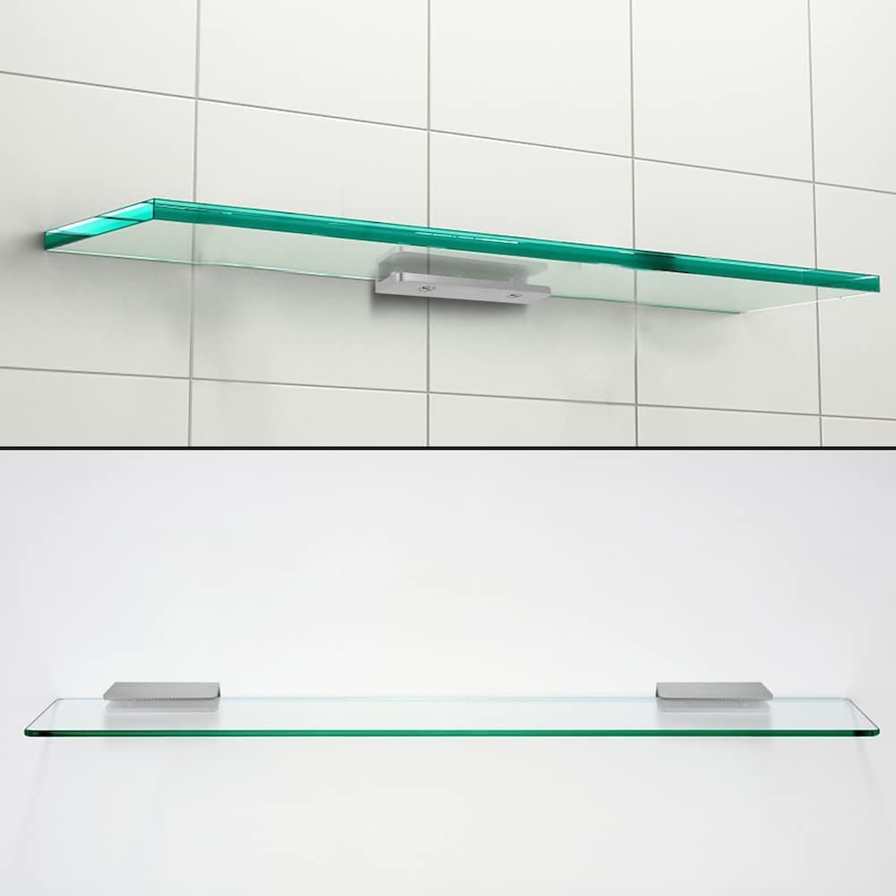 Snapklik.com : LukLoy Solid Brass Glass Shelf Bracket