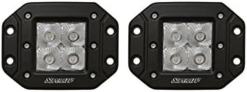 Amazon.com: SuperATV 3" Flush Mount LED Cube Lights for UTV (Universal ...