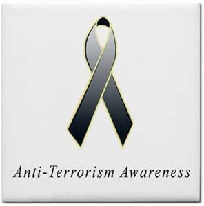 Amazon.com: Anti-Terrorism Awareness Ribbon Tile Trivet: Home & Kitchen