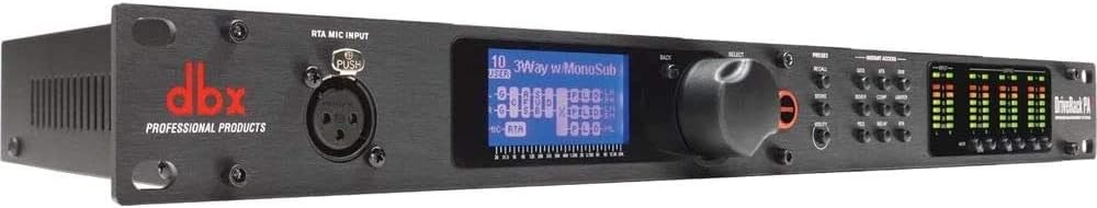 dbx DriveRack PA2 PA Management System w/ RTA-M Measurement Microphone ...