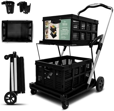 Amazon.com: Inspired Living Multi-Use Functional Collapsible Utility ...