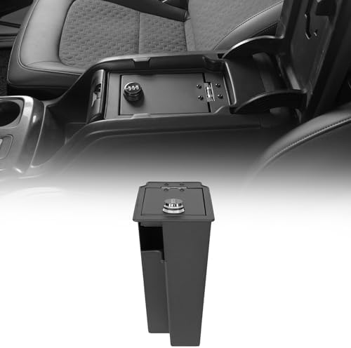 Amazon.com: Hooke Road 2019 Colorado Center Console Safe Lockbox Insert ...