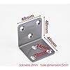 Amazon.com: Hyever Stainless Steel 90 Degree Right Angle Brackets ...