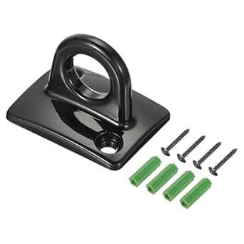 PATIKIL Metal Circle Hook, Stainless Steel Ceiling Hook Wall Mount Loop ...