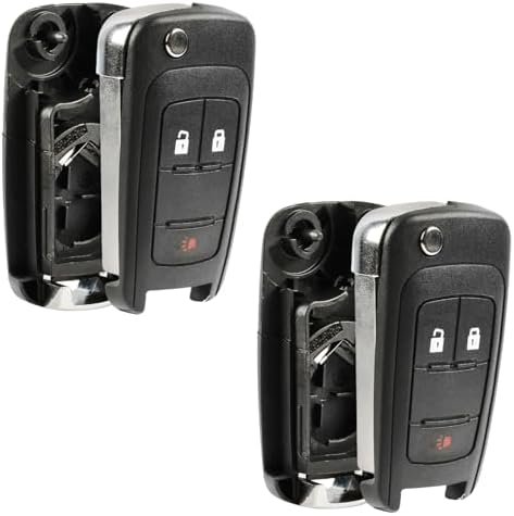 Amazon.com: Key Fob Keyless Entry Remote Flip Shell Case & Pad fits ...