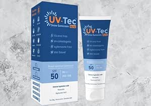 Talent UV-Tec Snow Sunscreen Acne SPF 50+++ Silicone Sunscreen For All ...