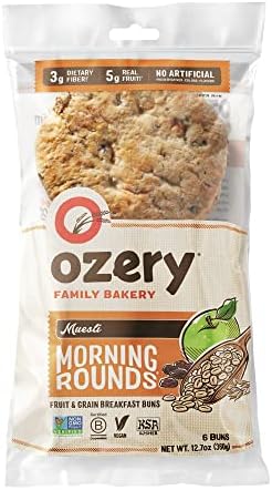 Amazon.com: Ozery Bakery Muesli Morning Rounds, Allergen Free, Vegan ...