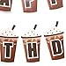 Amazon.com: Frappe Coffee Party Banner, Birthday Party Banner, Frappe ...