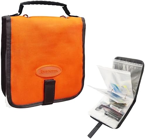 Amazon.com: Aventik Fishing Tackle Binder Soft Cover Fishing Bait ...