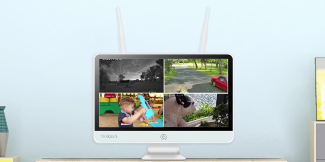 Watch All-in-one Premium 16inch Monitor from YESKAMO on Amazon Live